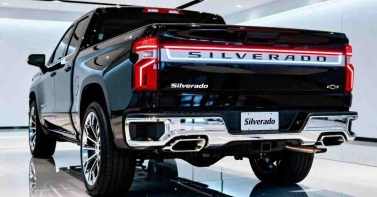 Chevrolet Silverado 2026 Redesign Revealed: More Power, Smarter Tech ...
