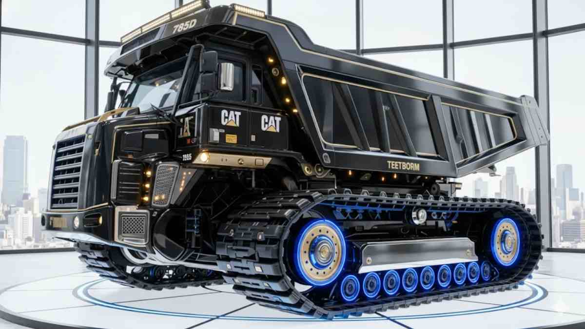 2026 Caterpillar 785D Dump Truck Revealed: Massive Load Capacity ...